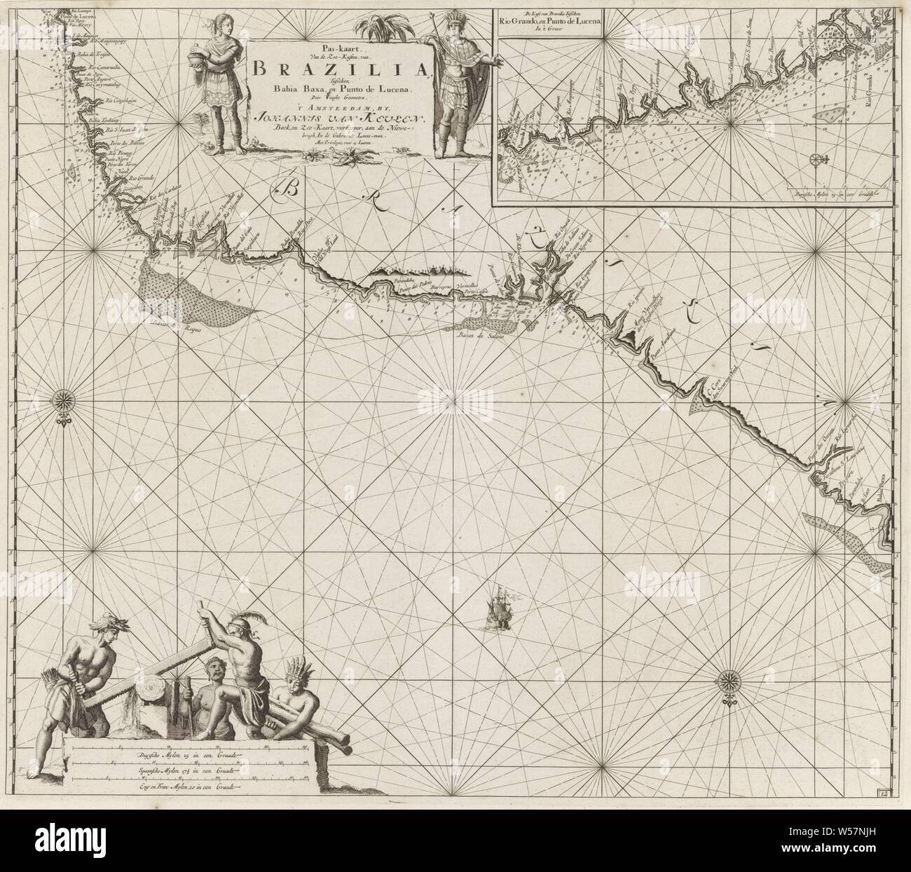Map of lucena hi-res stock photography and images - Alamy