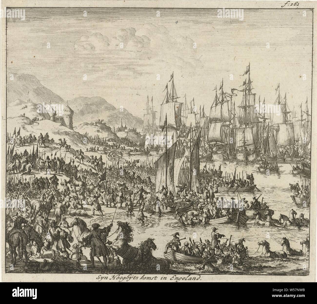 1688 syn hooghijts arrival hi-res stock photography and images - Alamy