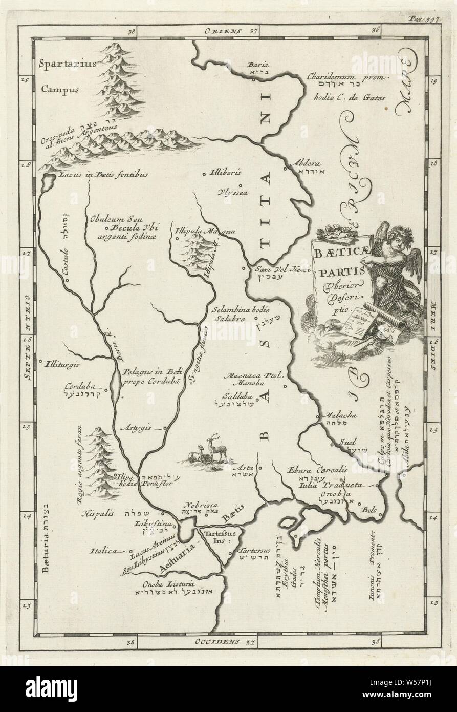 Spain maps hi-res stock photography and images - Alamy