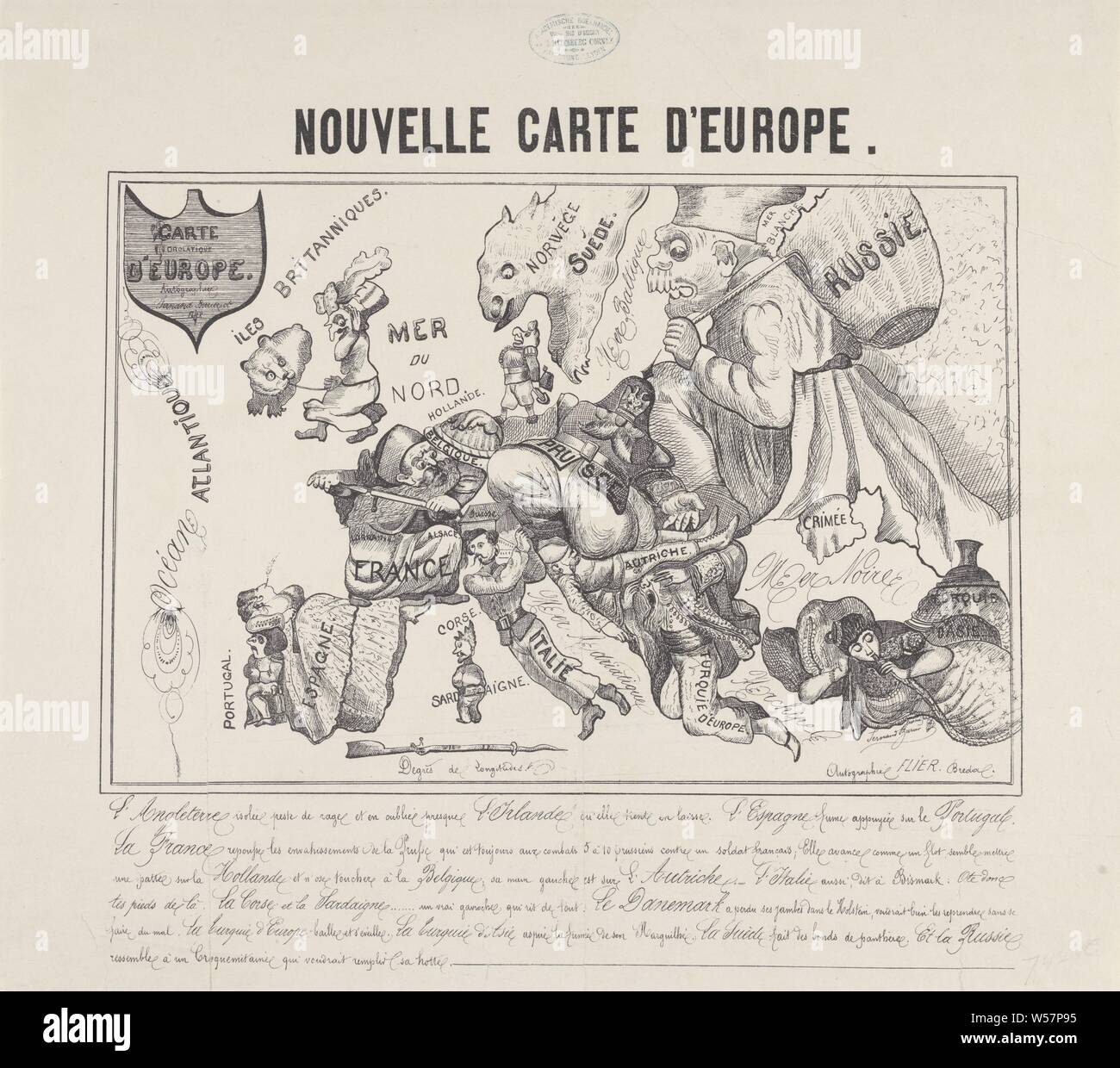 Europe map political hi-res stock photography and images - Alamy