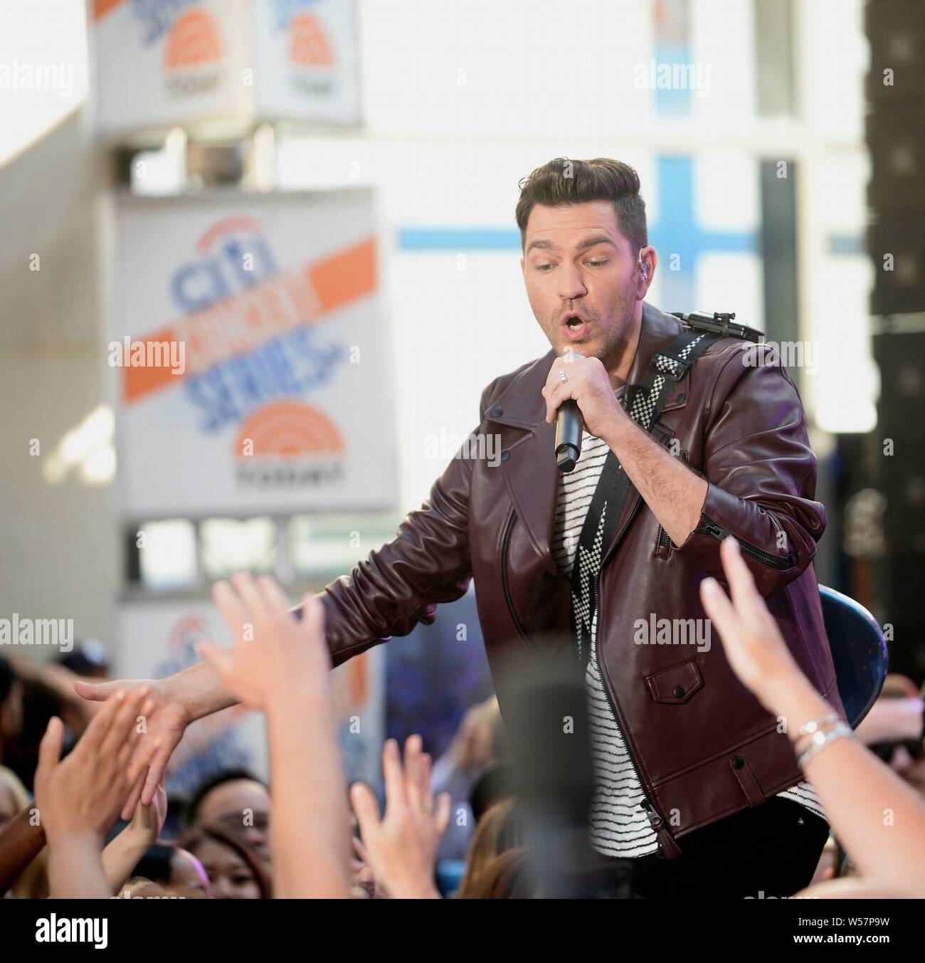 New York, NY, USA. 26th July, 2019. Andy Grammer on stage for Andy ...