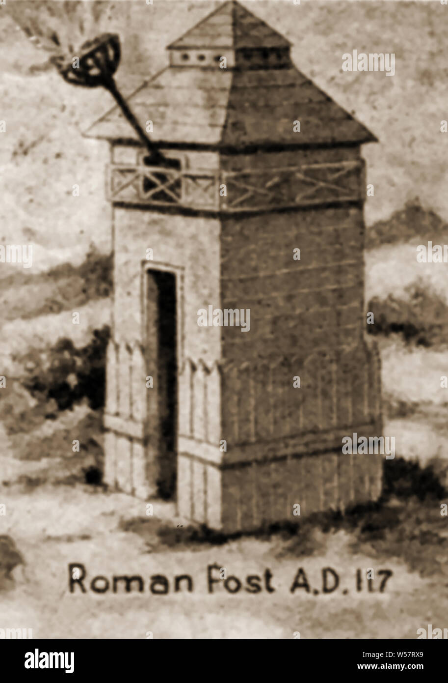 Roman signal tower hi-res stock photography and images - Alamy