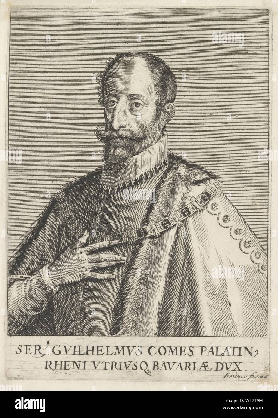 Portrait of William V of Bavaria, historical persons, ruler, sovereign ...