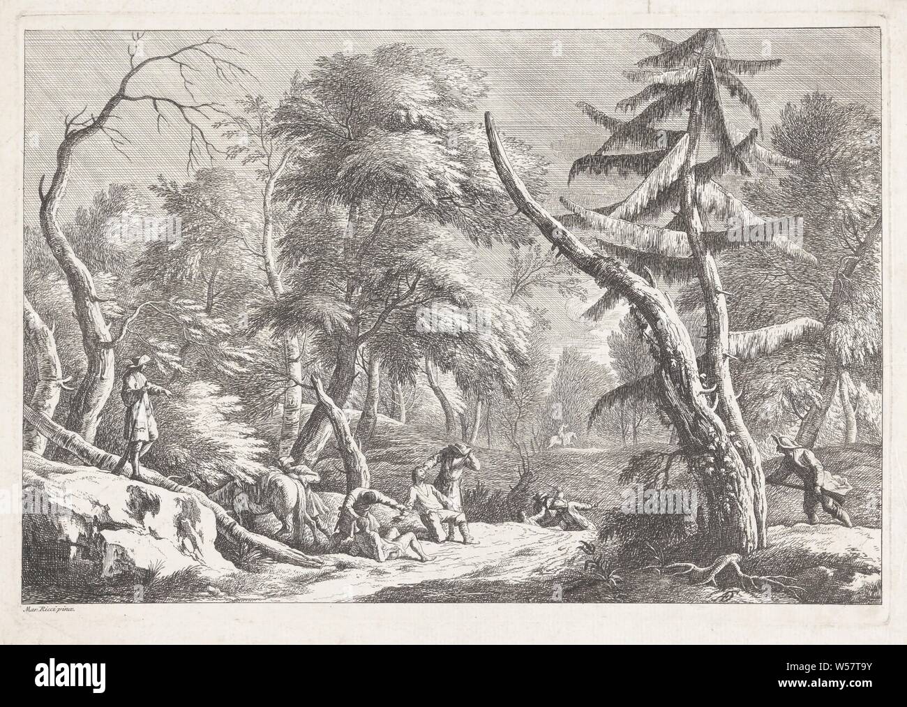 Robbers attacking travelers hi-res stock photography and images - Alamy