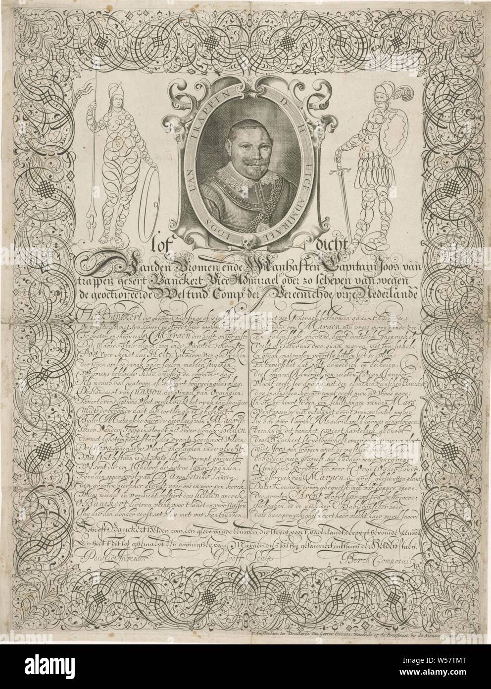 Calligraphed dutch poem hi-res stock photography and images - Alamy