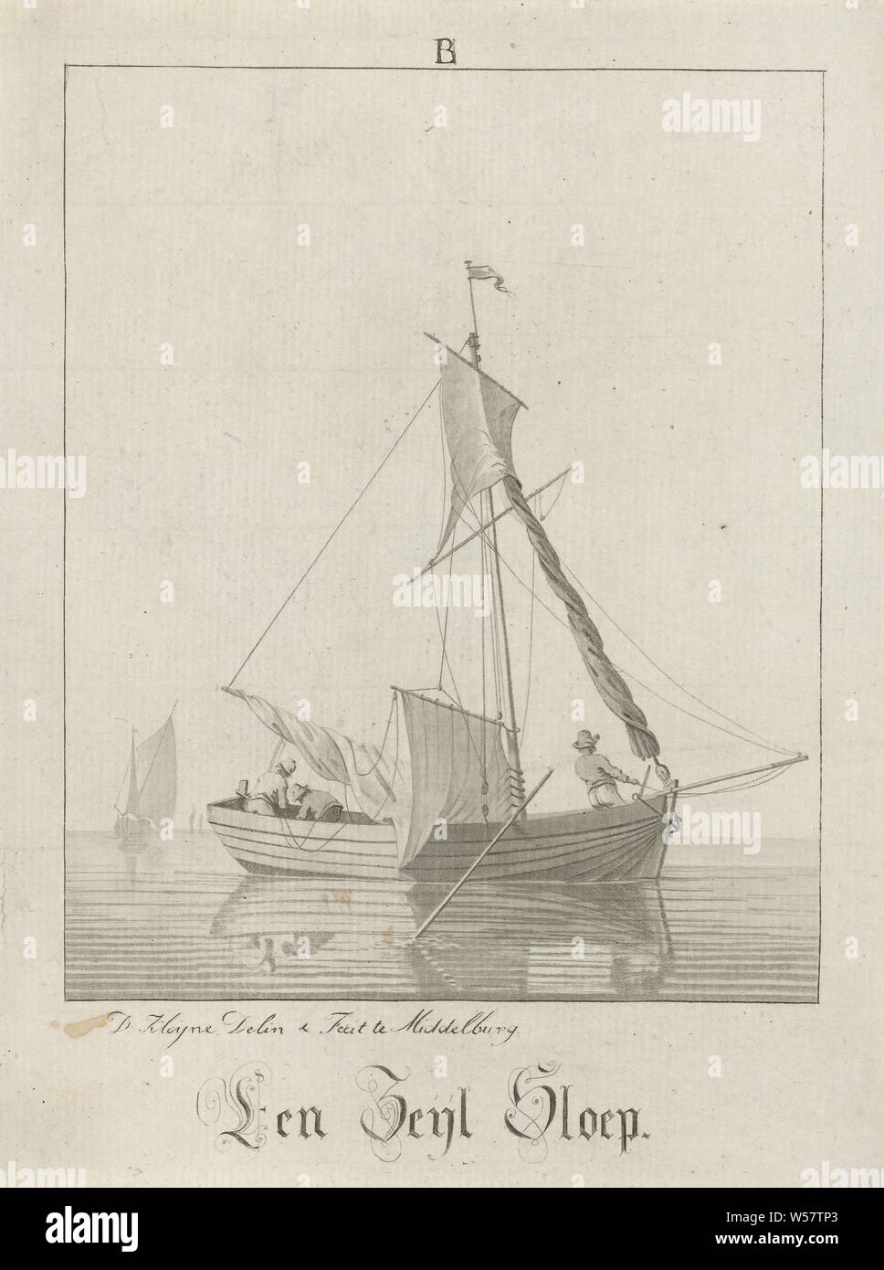 Sloop Sailing Ship