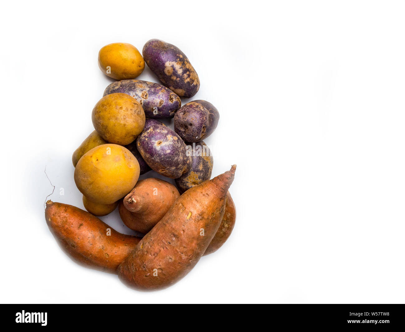 New potato varieties Cut Out Stock Images & Pictures - Alamy
