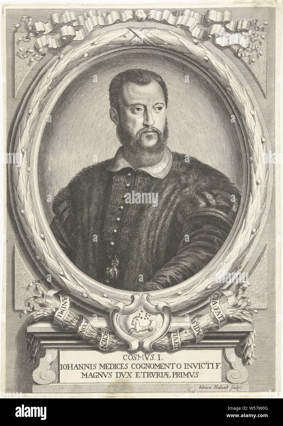 Portrait of Cosimo I de Medici Portraits of the De 'Medici (series ...