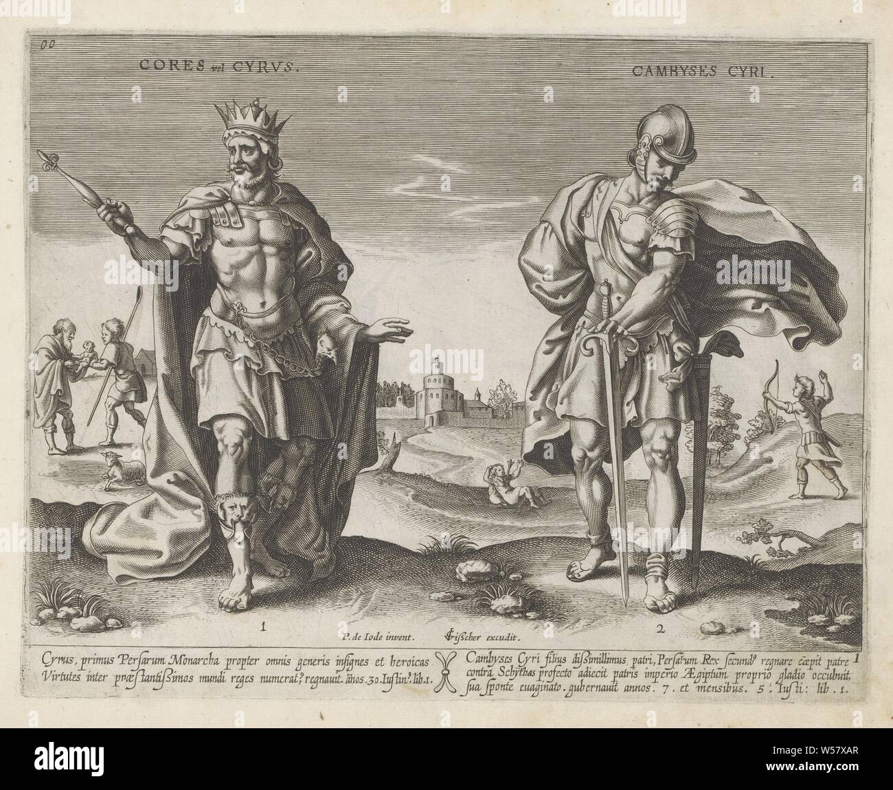 King Cyrus and King Cambyses Van de Coningen van Persen (series title ...