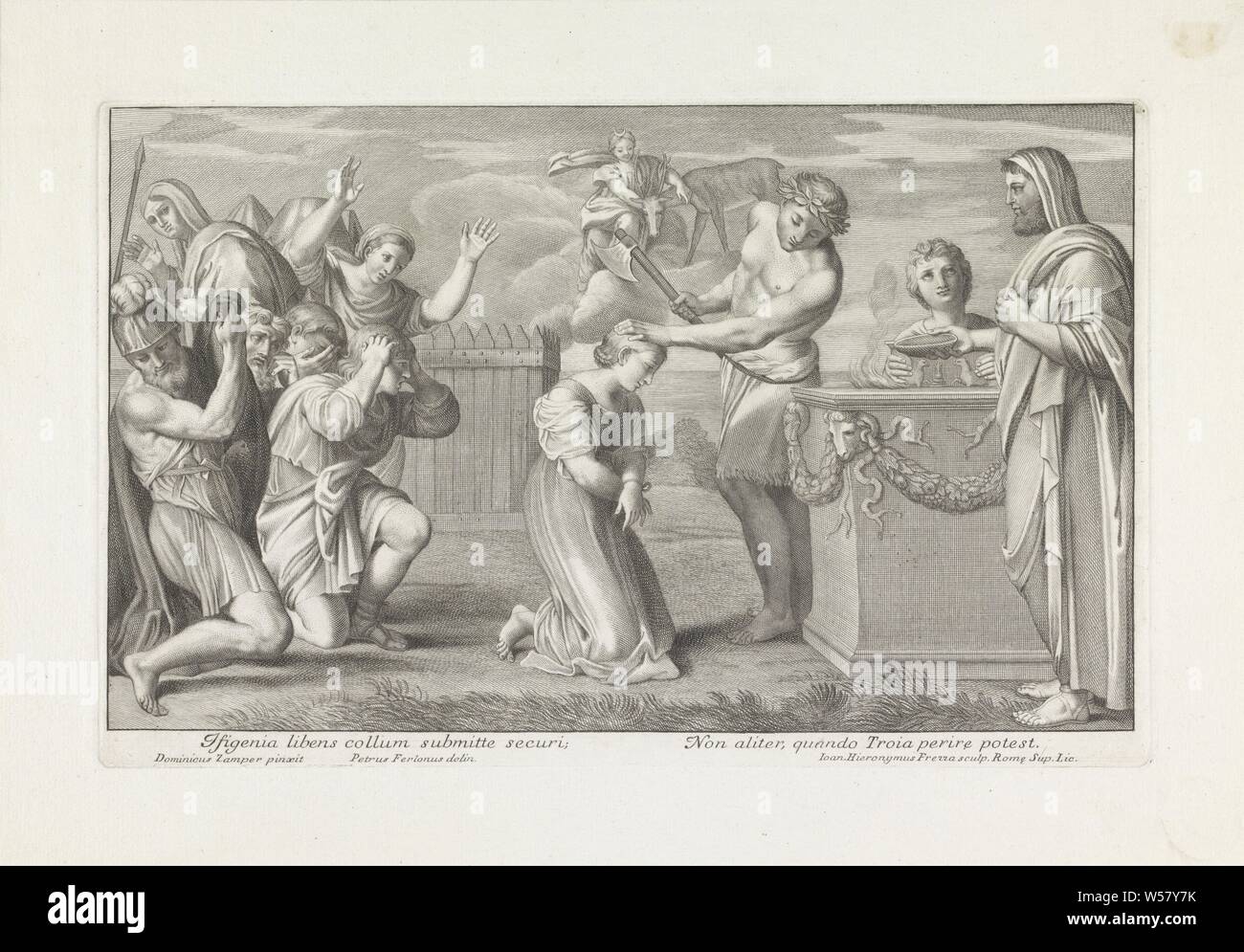 Ifigenia sacrifice hi-res stock photography and images - Alamy