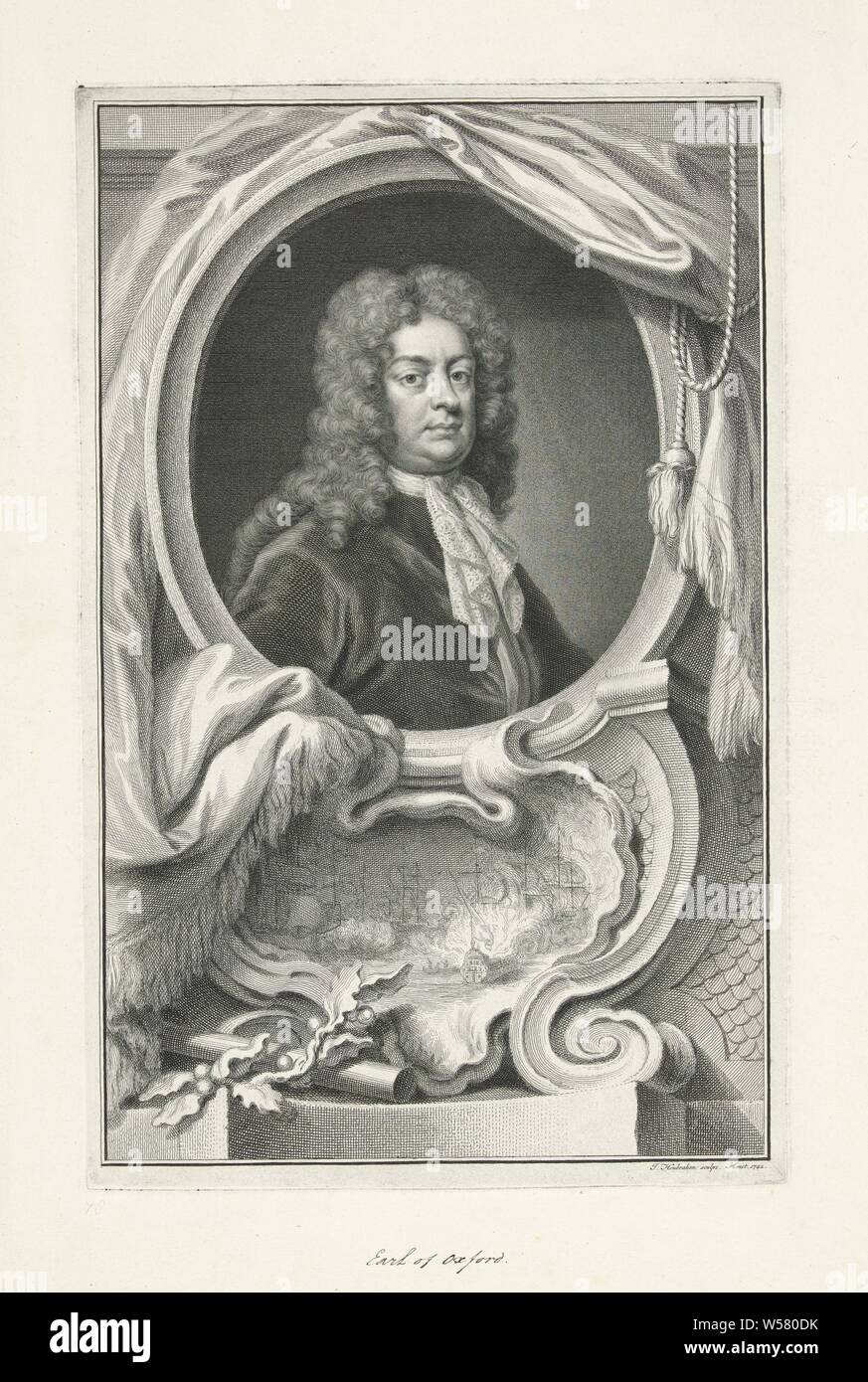 Portrait of Edward Russell, 1st Earl of Oxford, Portrait of Admiral ...