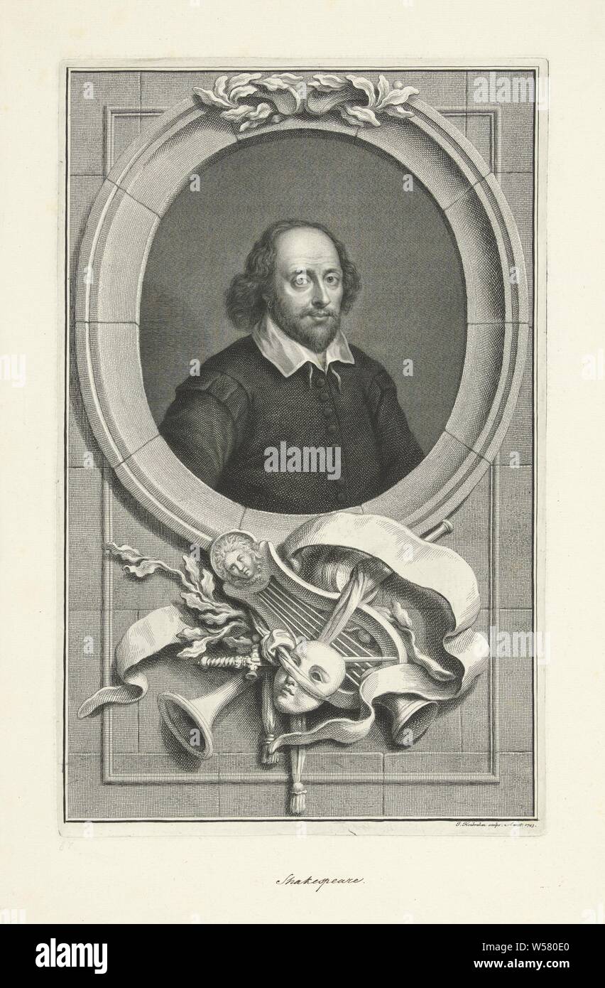 Portrait of william shakespeare hi-res stock photography and images - Alamy