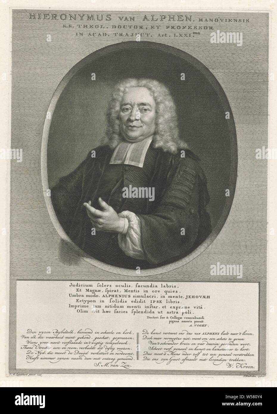 Portrait of Hieronymus Simons van Alphen Hieronymus van Alphen (title ...