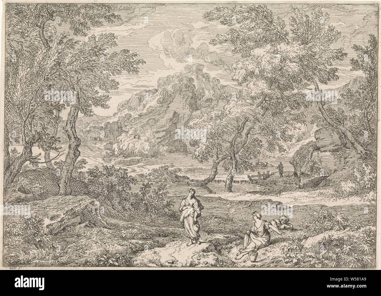 Four arcadian landscapes hi-res stock photography and images - Alamy