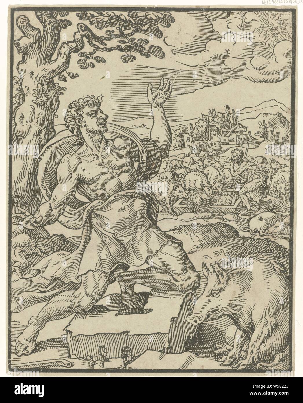 The prodigal son as a pigs keeper Parable of the prodigal son (series ...