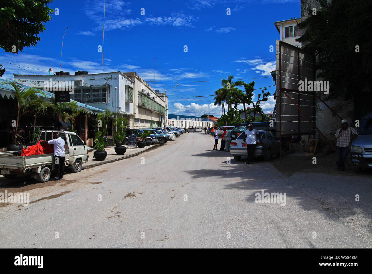 Stone Town is capital on Zanzibar, Tanzania Stock Photo - Alamy