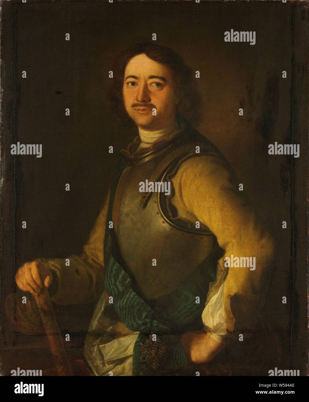 Peter the Great, tsar of Russia, Portrait of Peter the Great (1672-1725 ...