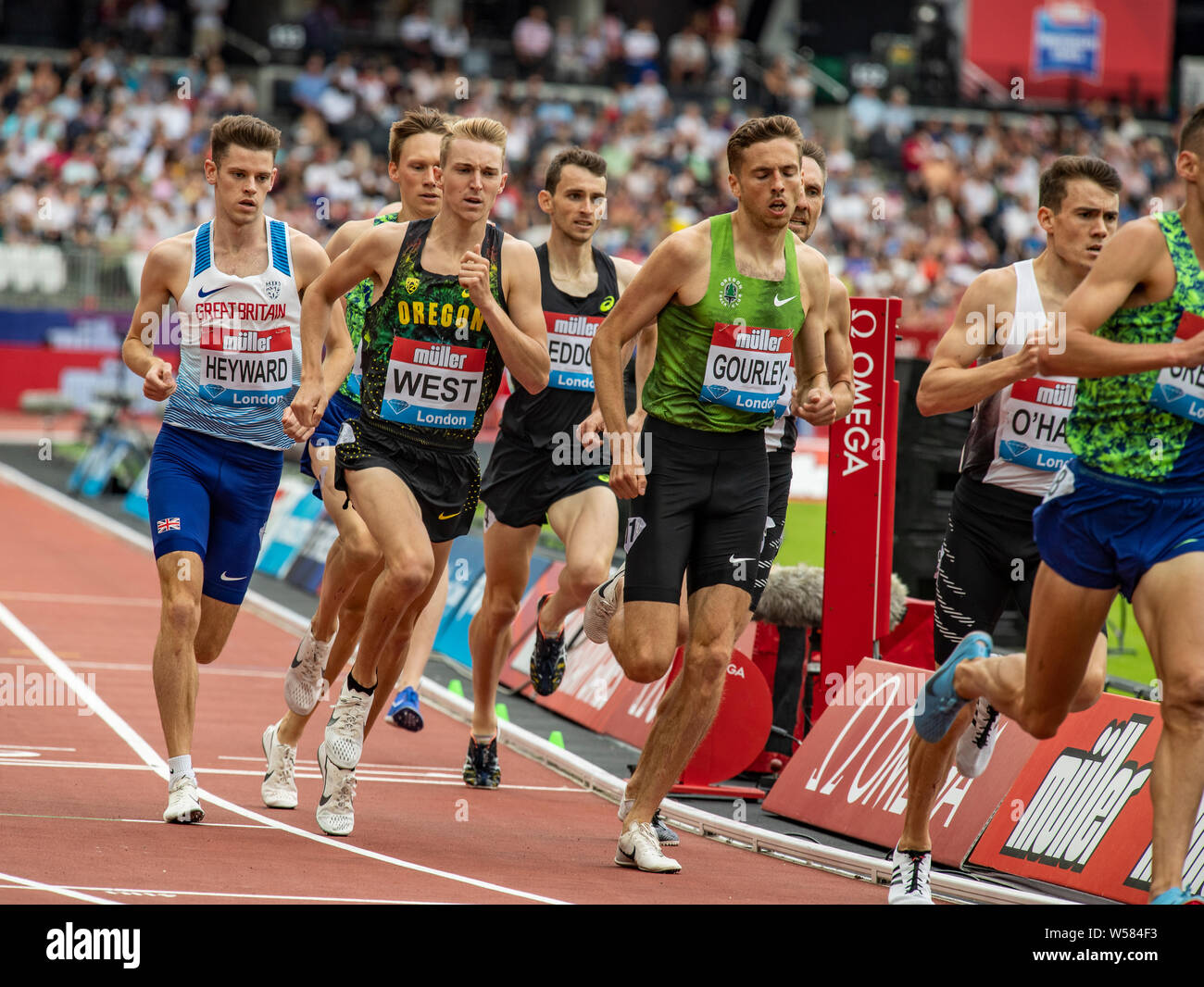 LONDON, ENGLAND - JULY 21: Jake Heyward and James West of Great Britain ...