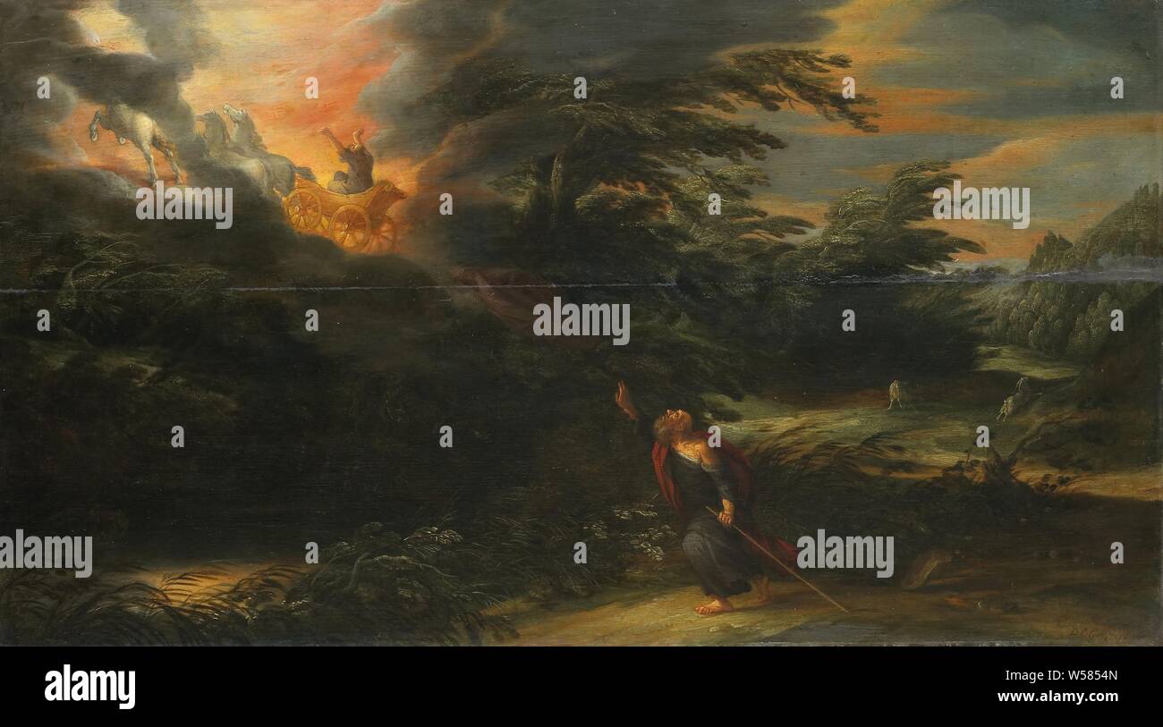 The Ascension of Elijah, The Ascension of Elijah. Landscape in which ...