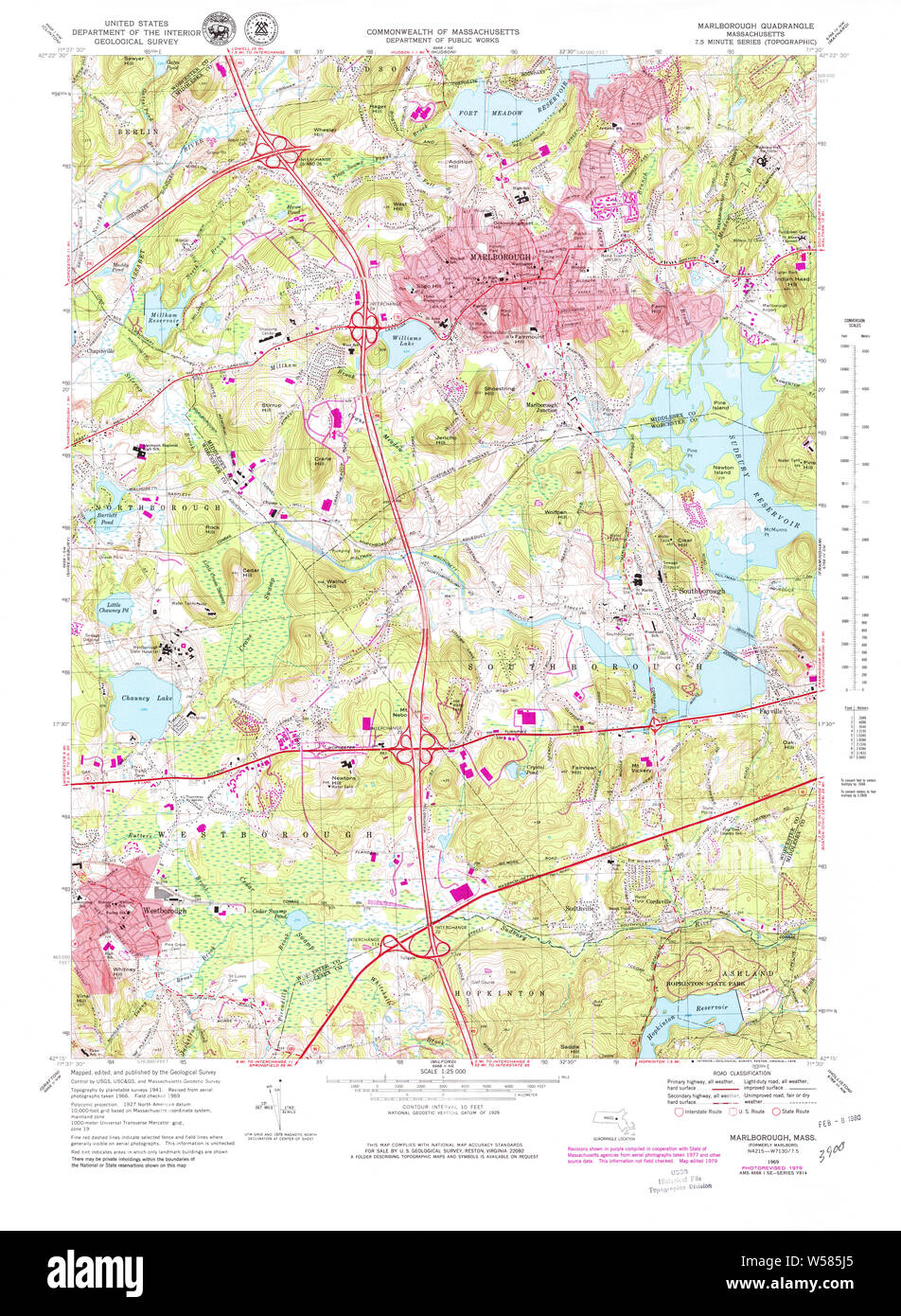 Map of marlborough Cut Out Stock Images & Pictures - Alamy