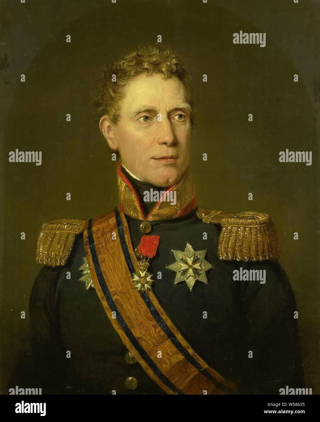 Portrait of Jonkheer Jan Willem Janssens, Governor of the Cape Colony ...