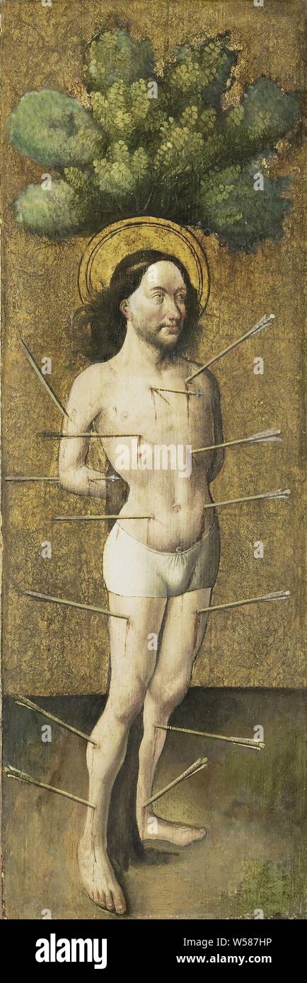 Altarpiece of saint sebastian hi-res stock photography and images - Alamy