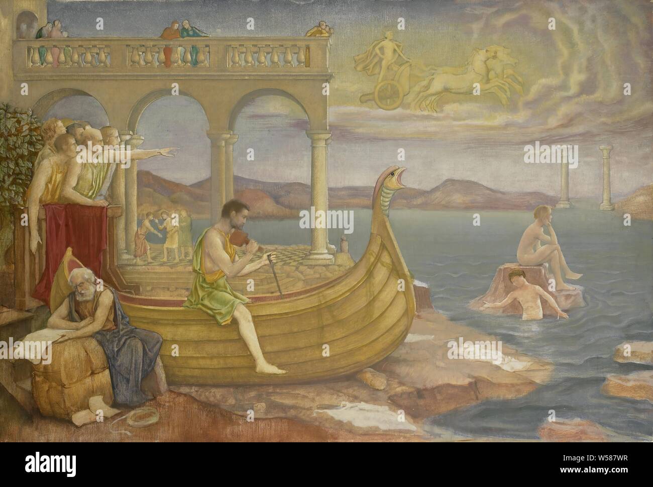 Apollo And Sun Symbols And Eagles