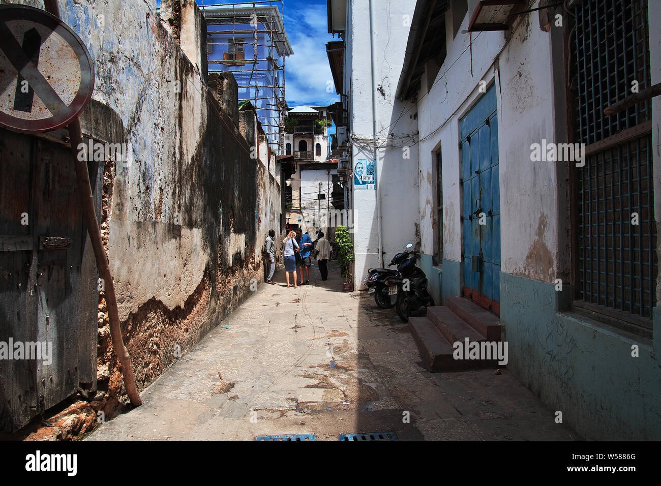 Stone Town is capital on Zanzibar, Tanzania Stock Photo - Alamy