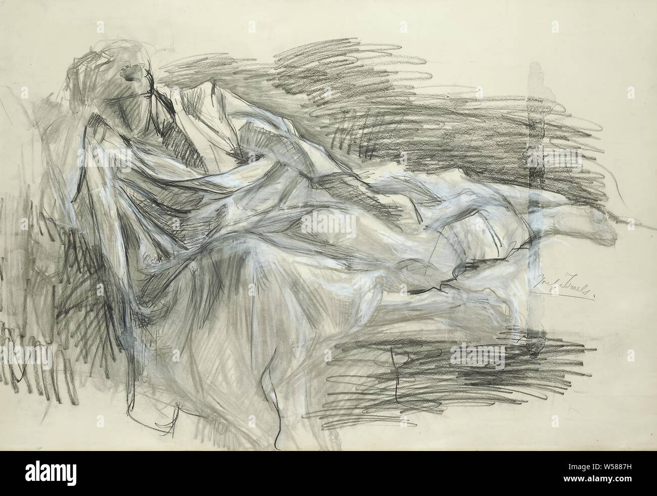 Saul, story of Saul, Jozef Israels (mentioned on object), 1834 - 1899 ...