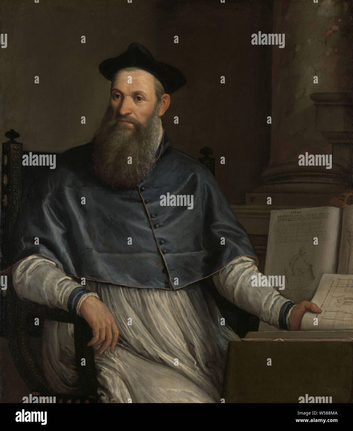 Portrait of Daniele Barbaro, Portrait of Daniele Barbaro (1514-1570 ...