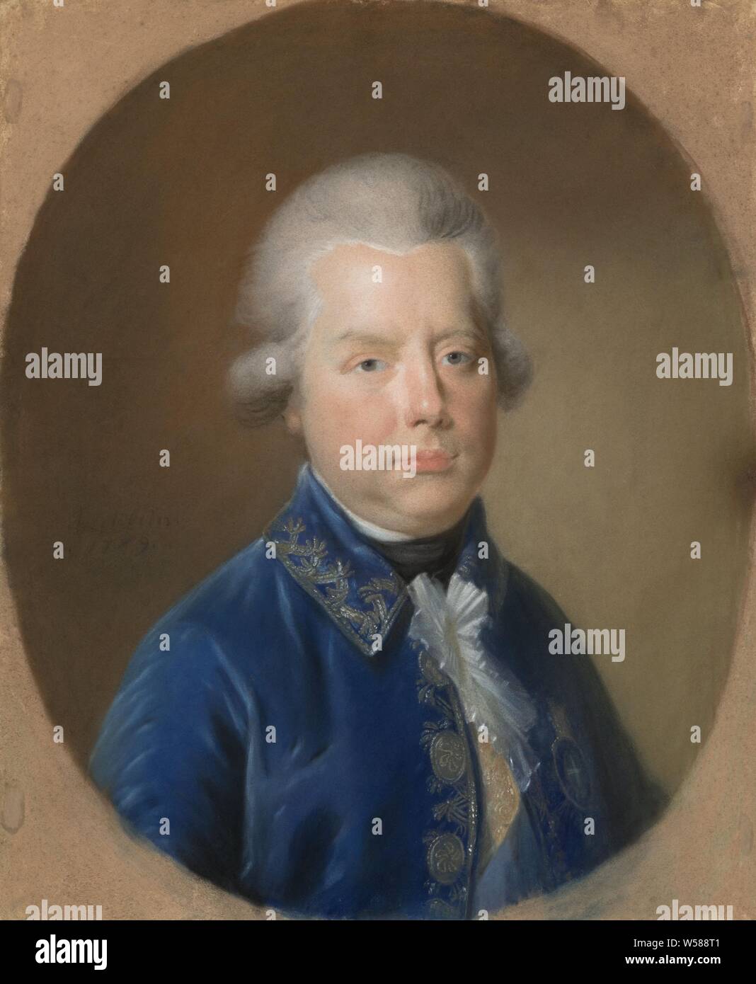 Portraits of the Stadtholder's Willem V (1748-1806), Prince of Orange ...