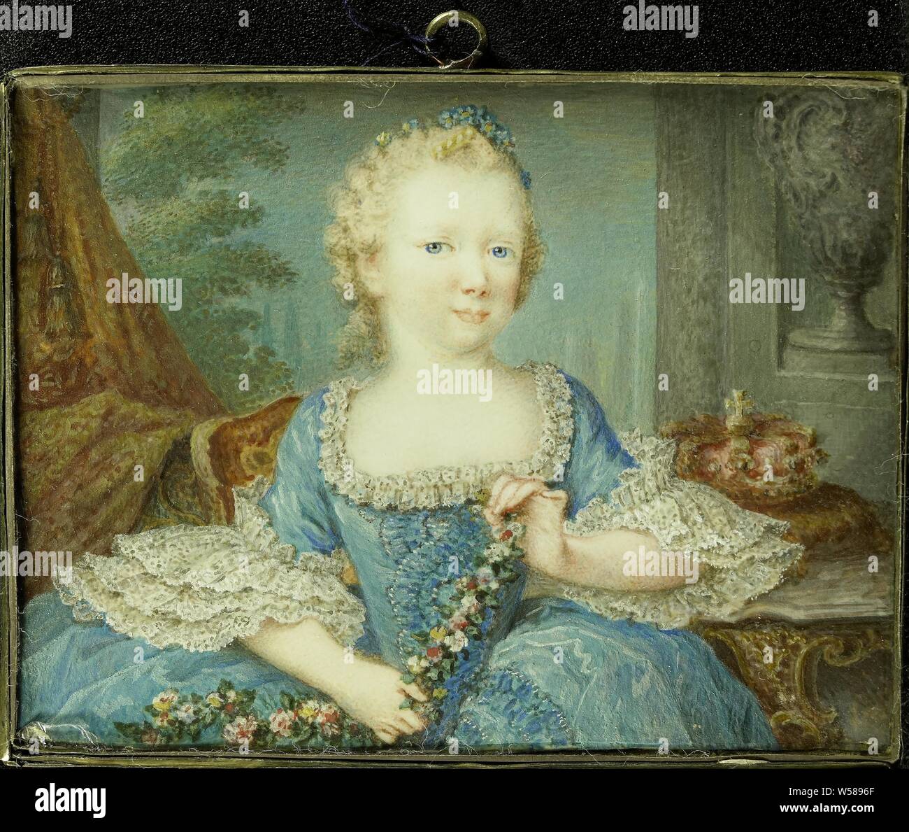 Wilhelmina Carolina (Carolina, 1743-87), Princess of Orange-Nassau, daughter of Willem IV and ...