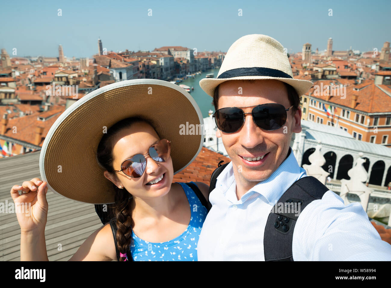 Venice selfie hi-res stock photography and images - Alamy