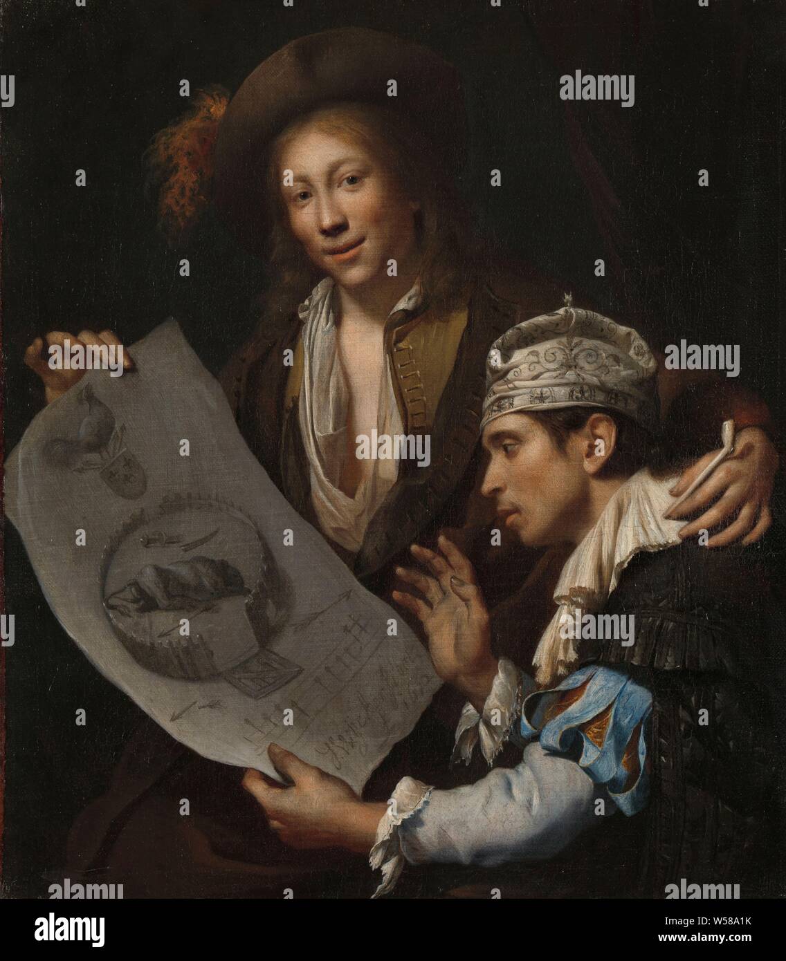 Allegory on the French Invasion of 1672 Allegory on the French Invasion ...