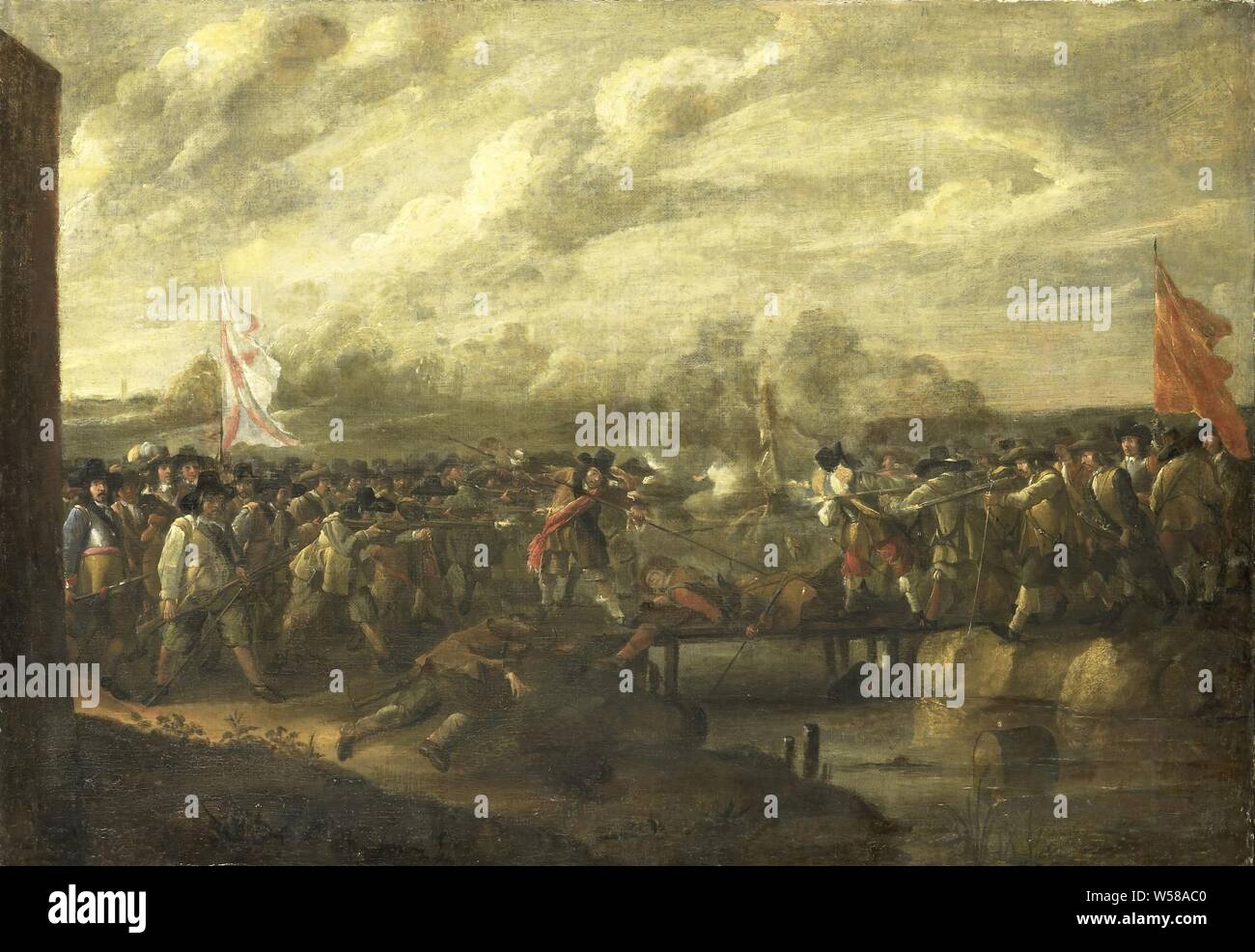 Two armies fire hi-res stock photography and images - Alamy