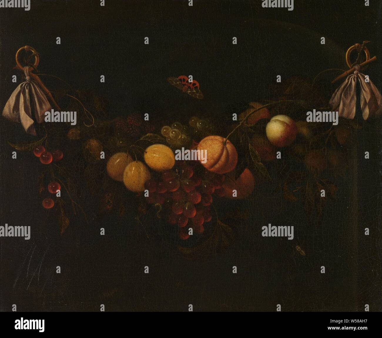 Festoon van various fruits hi-res stock photography and images - Alamy