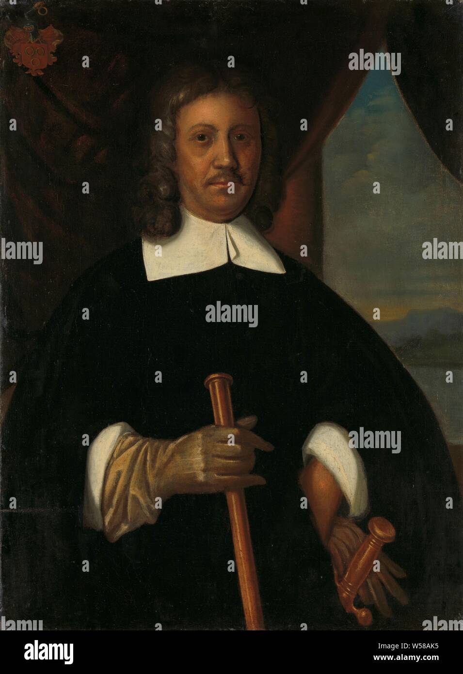 Portrait of Jan van Riebeeck (1619-77). Commander of the Cape of Good ...