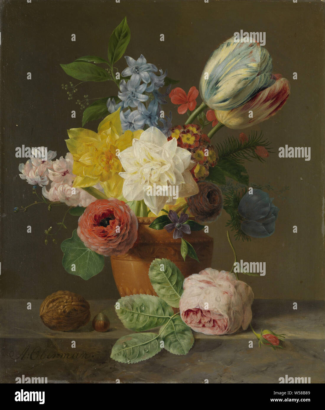 Biedermeier painting hi-res stock photography and images - Alamy
