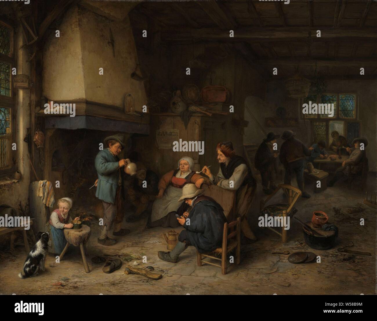 Interior peasant hi-res stock photography and images - Alamy