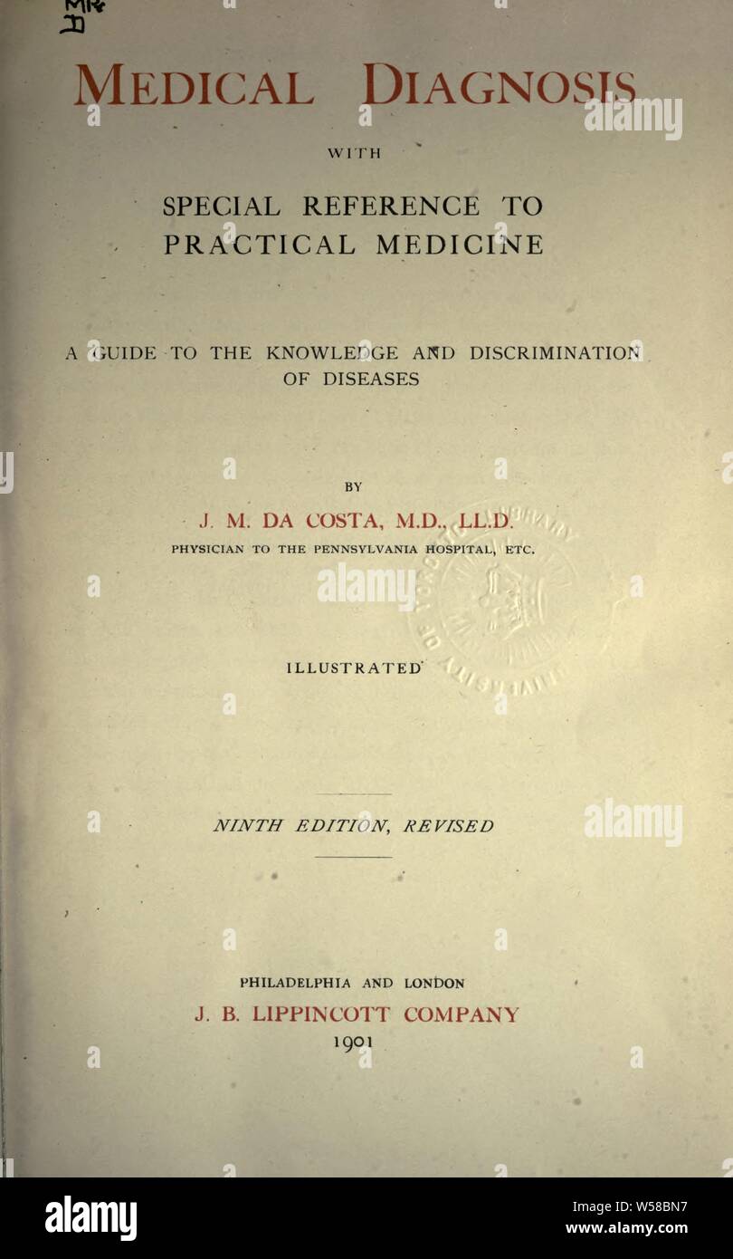 Diagnosis title hi-res stock photography and images - Alamy