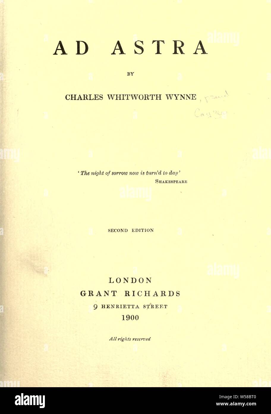 1869 Ad High Resolution Stock Photography and Images - Alamy