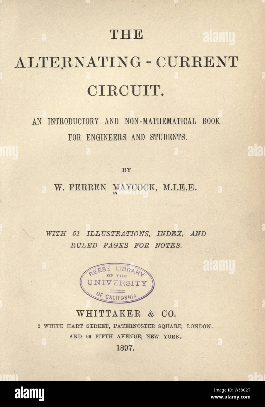 The alternating-current circuit; an introductory and non-mathematical ...