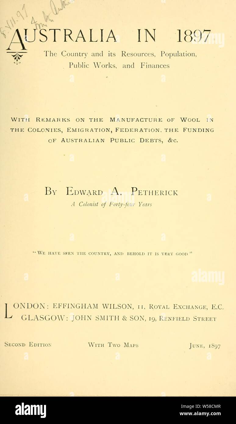 Australian public debts hi-res stock photography and images - Alamy