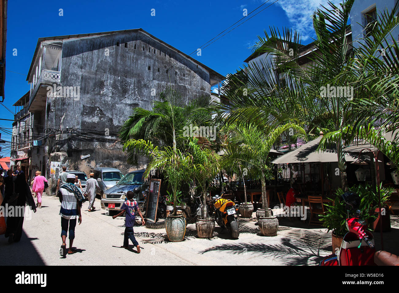 Stone Town is capital on Zanzibar, Tanzania Stock Photo - Alamy