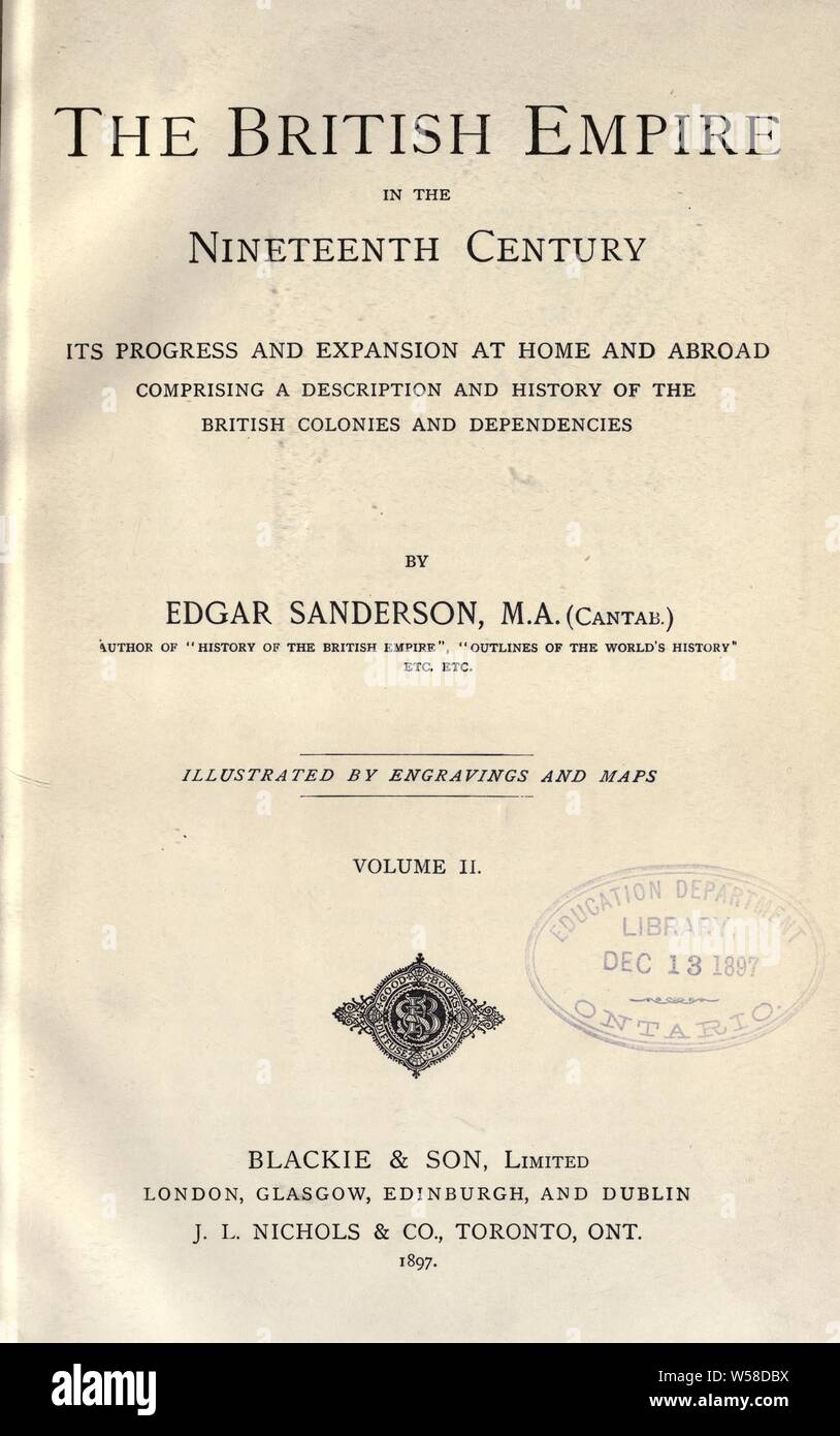 Expansion of the british empire hi-res stock photography and images - Alamy