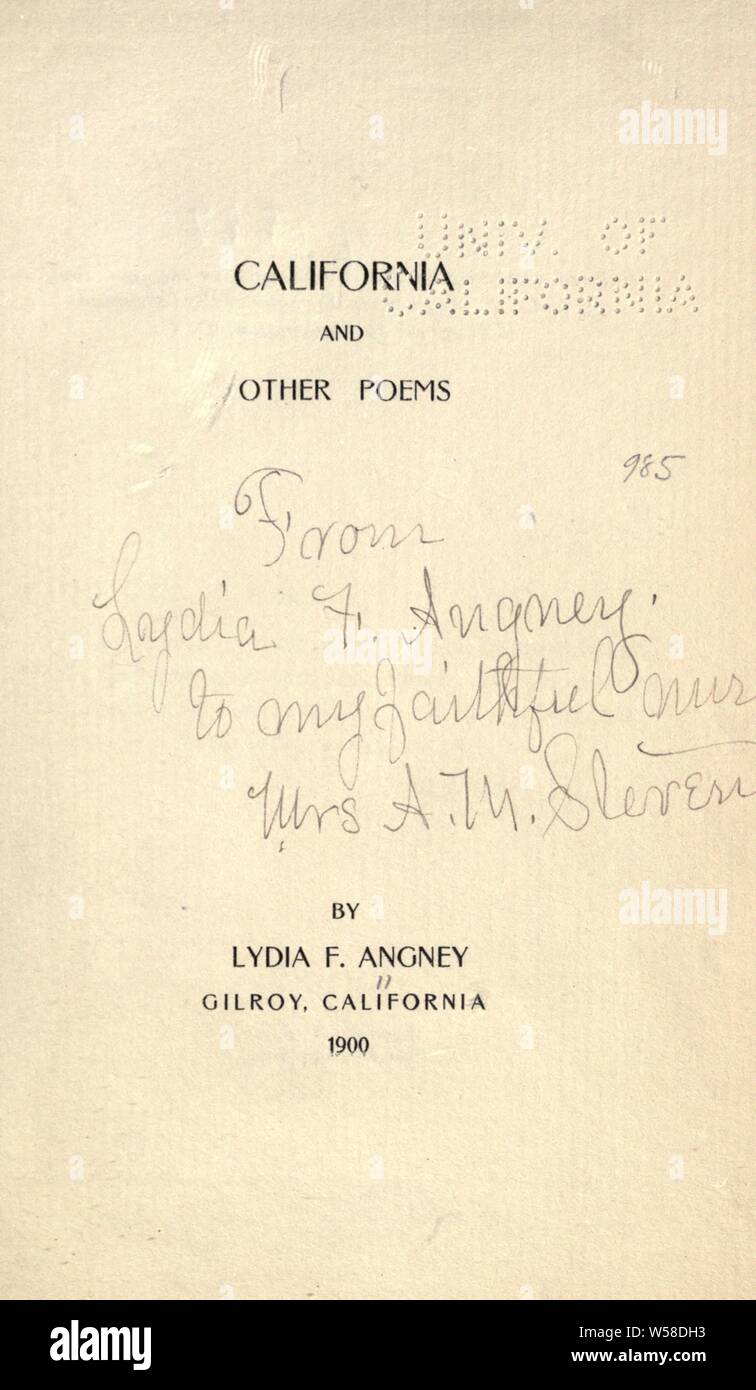 Lydia frances hi-res stock photography and images - Alamy