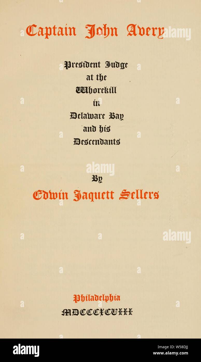 John avery hi-res stock photography and images - Alamy