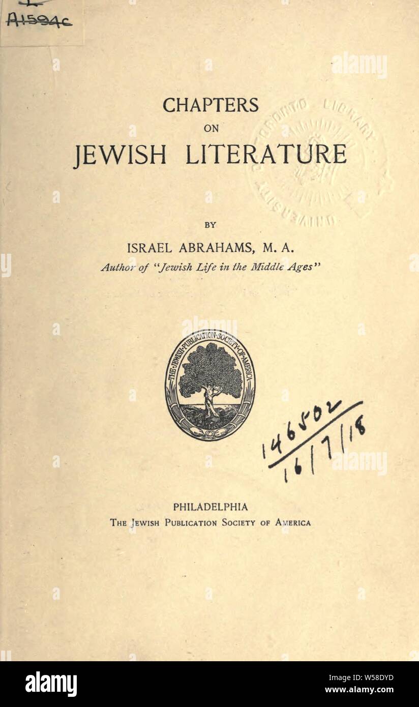 Israel abrahams hi-res stock photography and images - Alamy