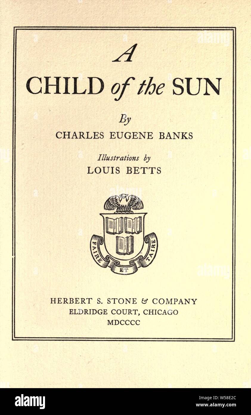 Charles Eugene Banks High Resolution Stock Photography and Images - Alamy