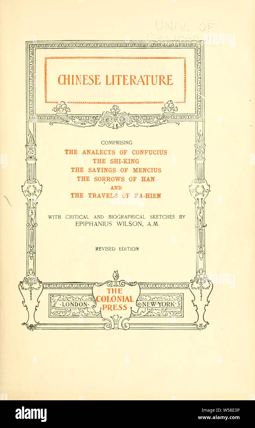 Chinese book page hi-res stock photography and images - Alamy